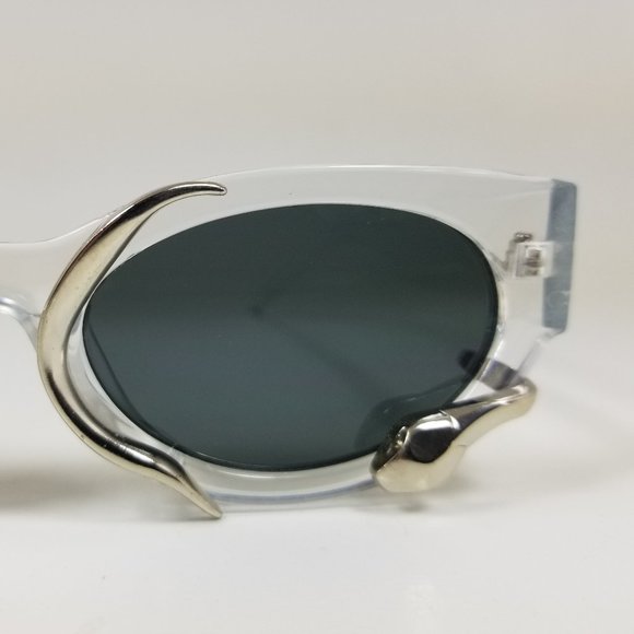 Accessories | Translucent Vintage Fashion Frame Sunglasses With Silver ...